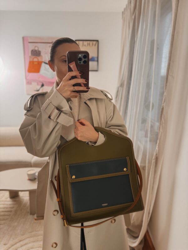 Torebka Burberry Medium Two Tone 2 Way Handbag - Vintagestorebag